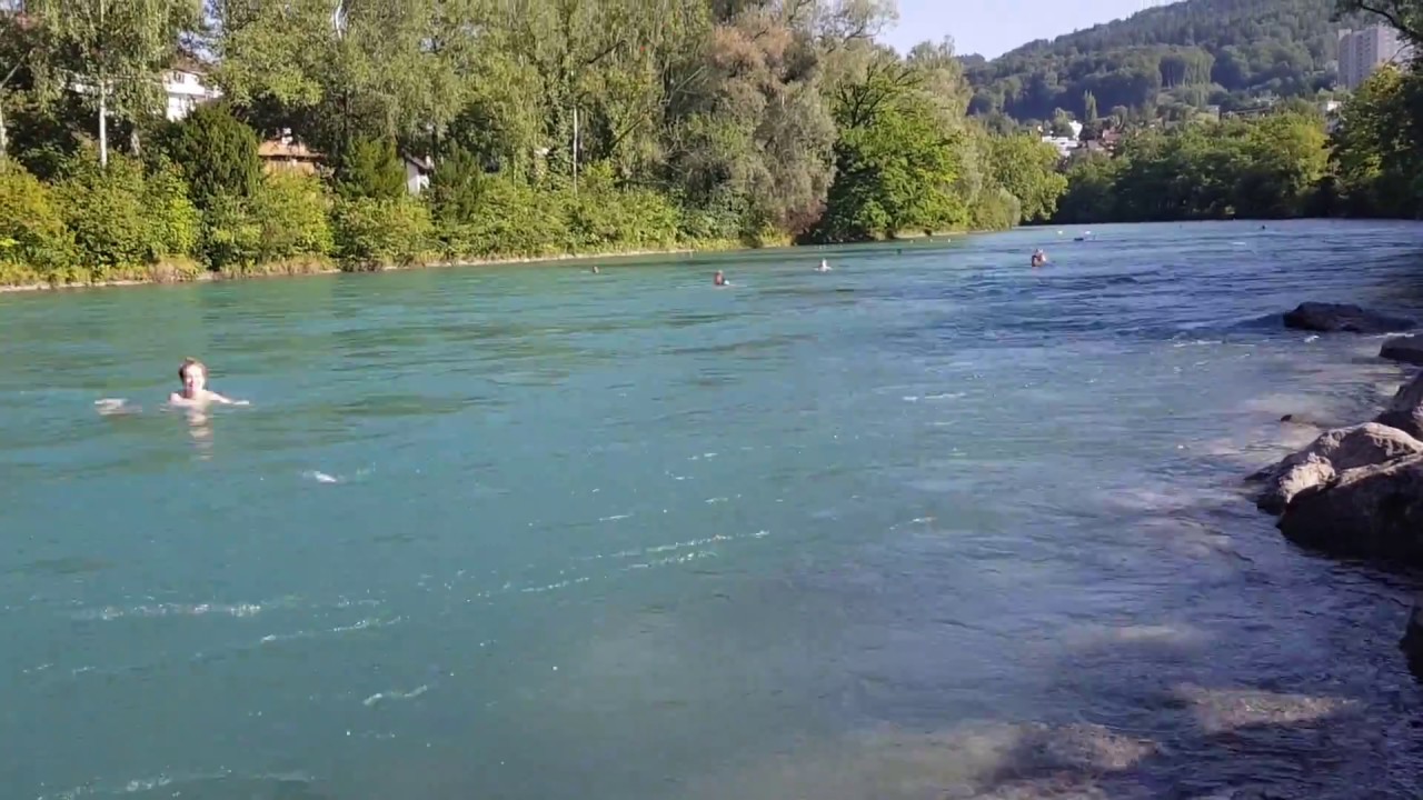 Aareschwimmen / Urban Swimming Timelapse Bern - YouTube
