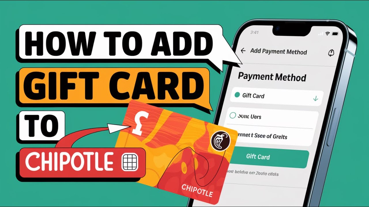 How to Add a Chipotle Gift Card to the Chipotle App | Step-by-Step ...