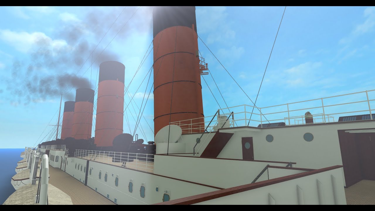 RMS Lusitania tour. - YouTube