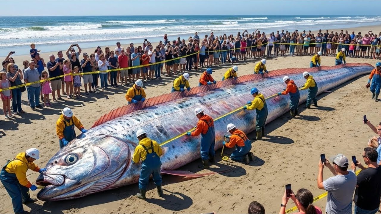 Giant Oarfish from the Deep Sea - Leviathan’s Journey from the Abyss to ...
