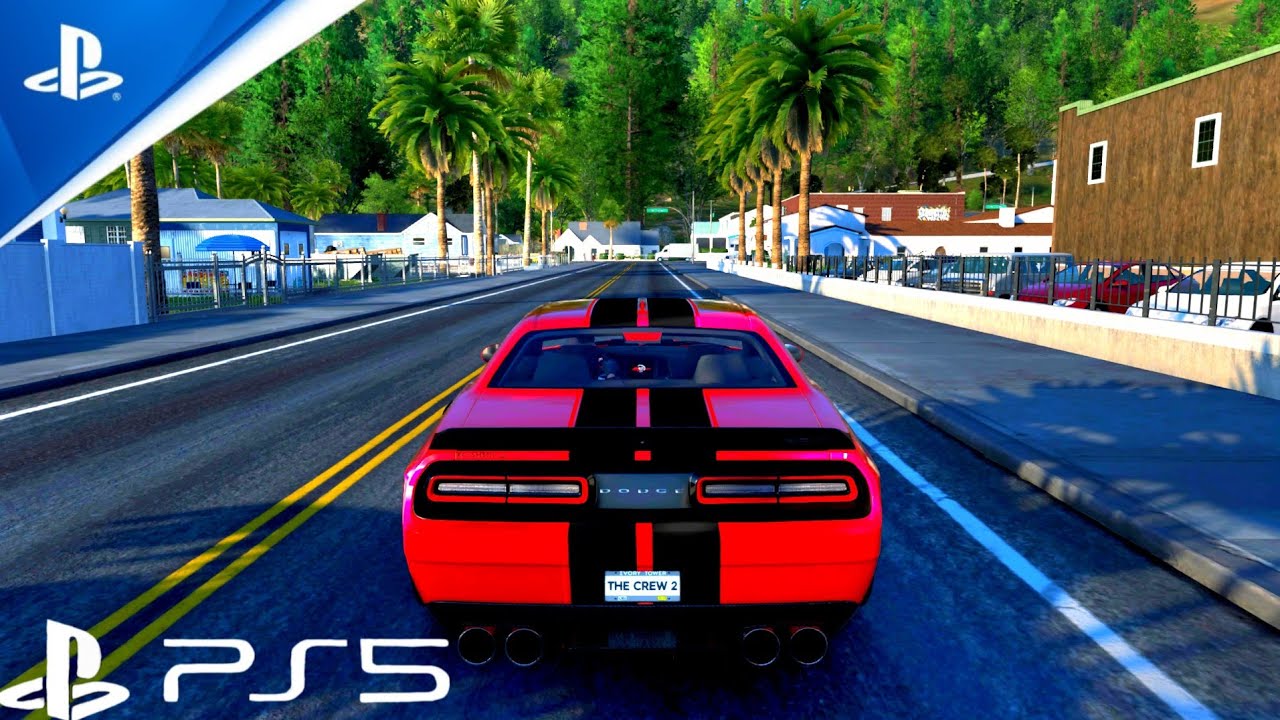 The Crew 2 DODGE HELLCAT IN CALIFORNIA (PS5) 60FPS - YouTube