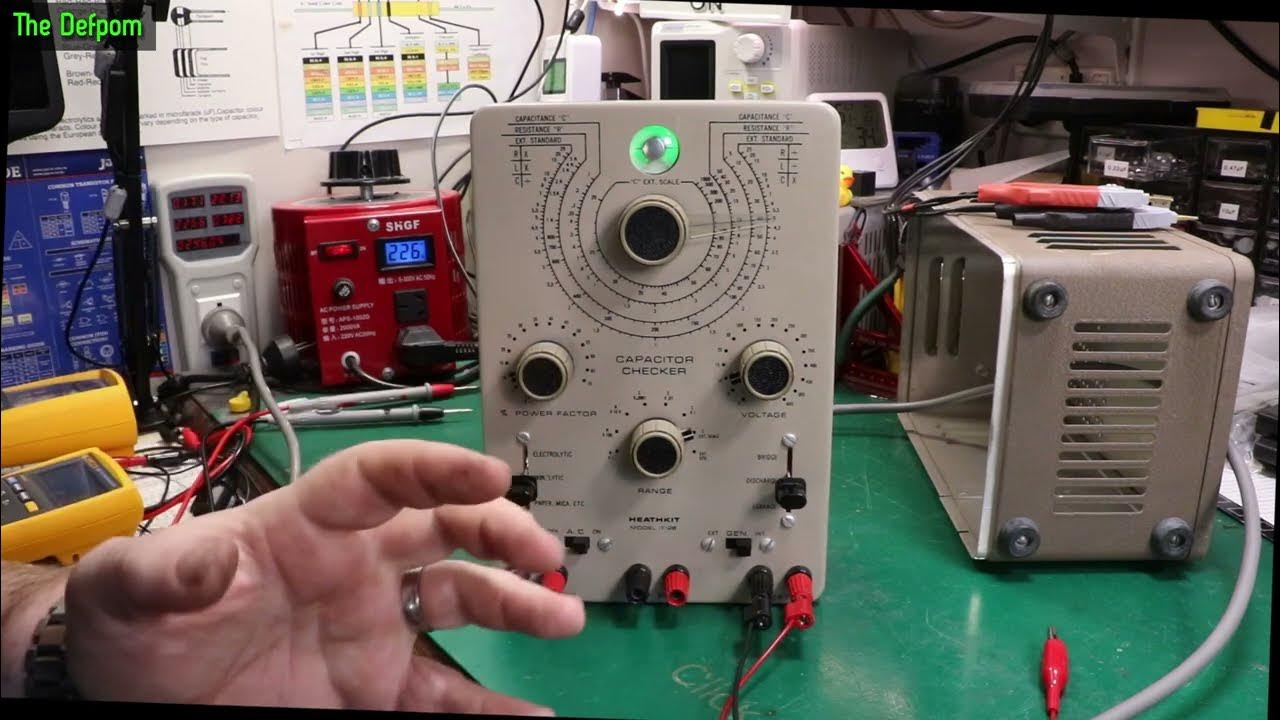 🔴 Heathkit IT-28 Capacitor Tester Repair - Part 3 - No.1219 - YouTube