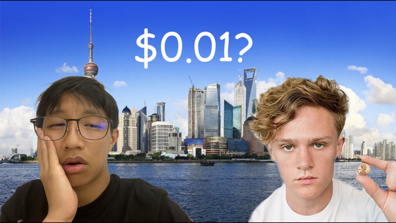 Doing The Ryan Trahan Penny Challenge...IN CHINA(SHANGHAI) - YouTube