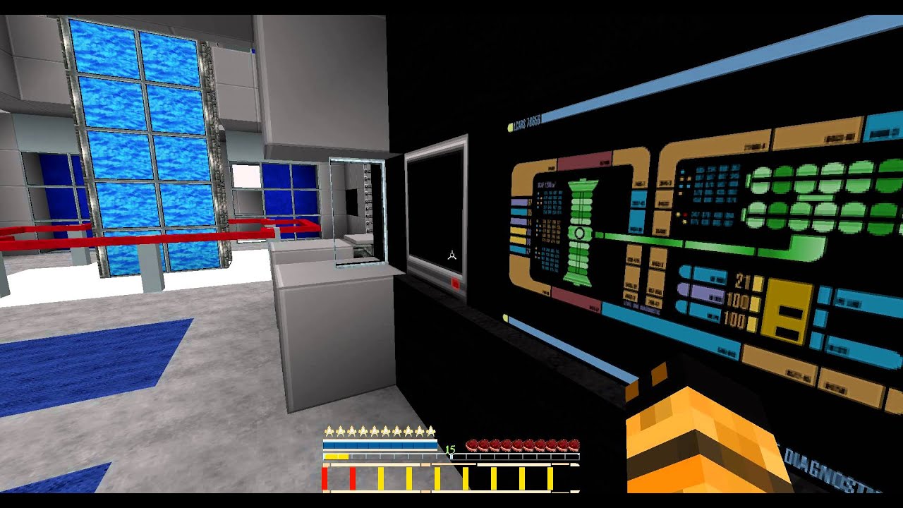 Testing Minecraft WarpCore - YouTube