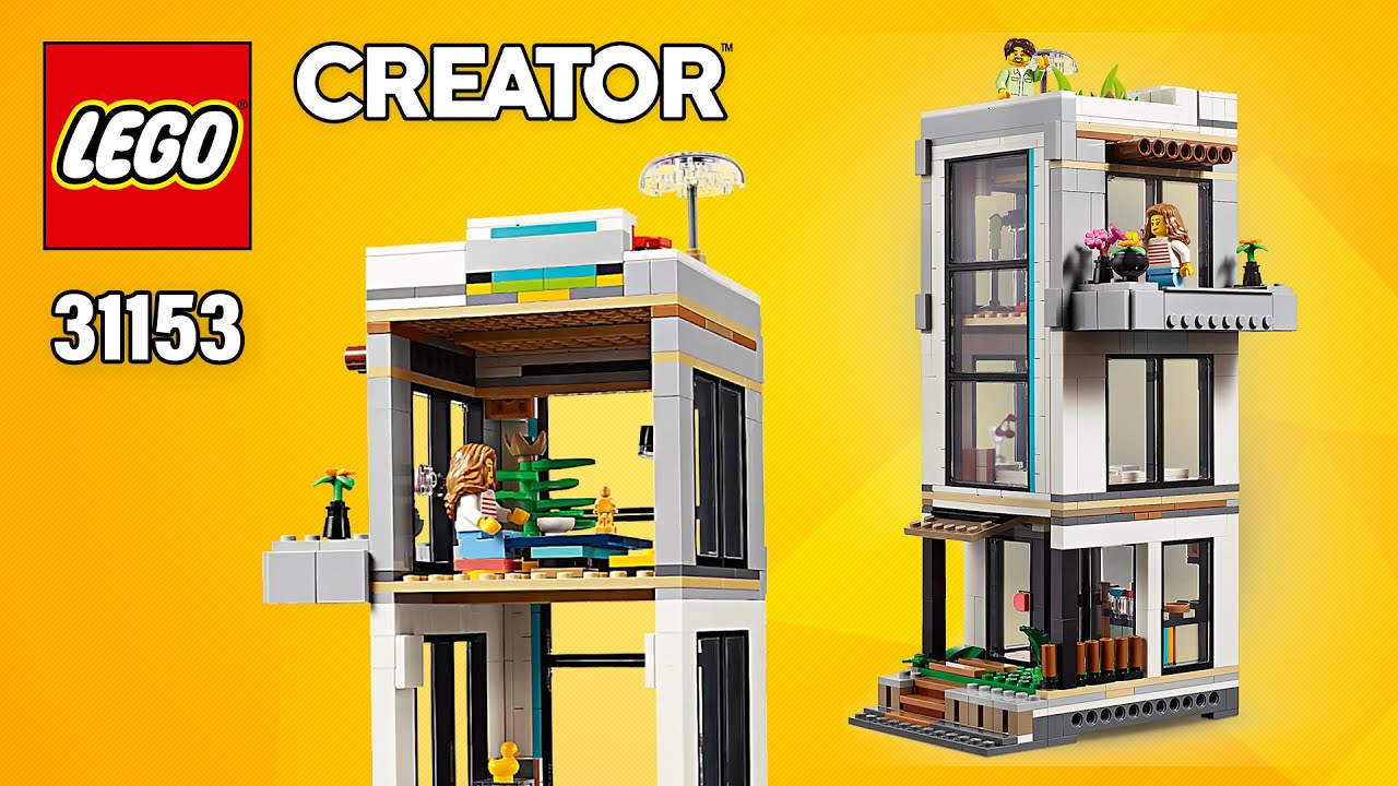 LEGO Creator City Living (31153) from Modern House | Step-by-Step ...