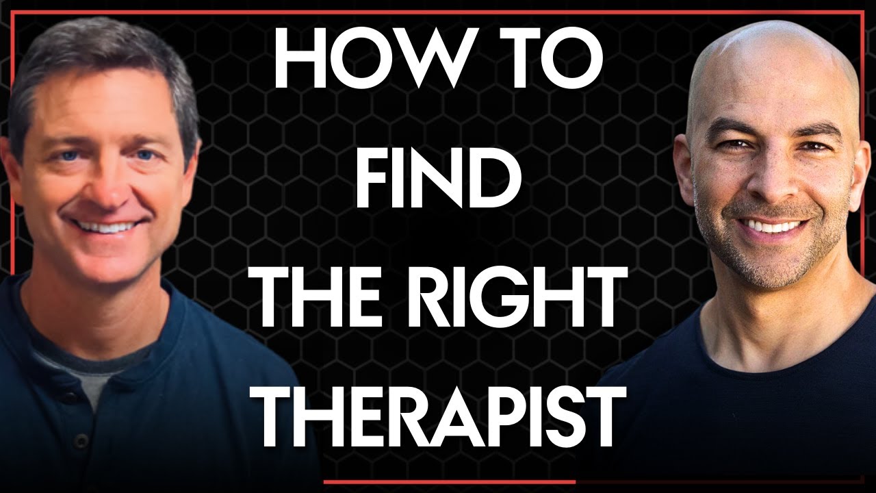 How to find the right therapist | Jeff English - YouTube
