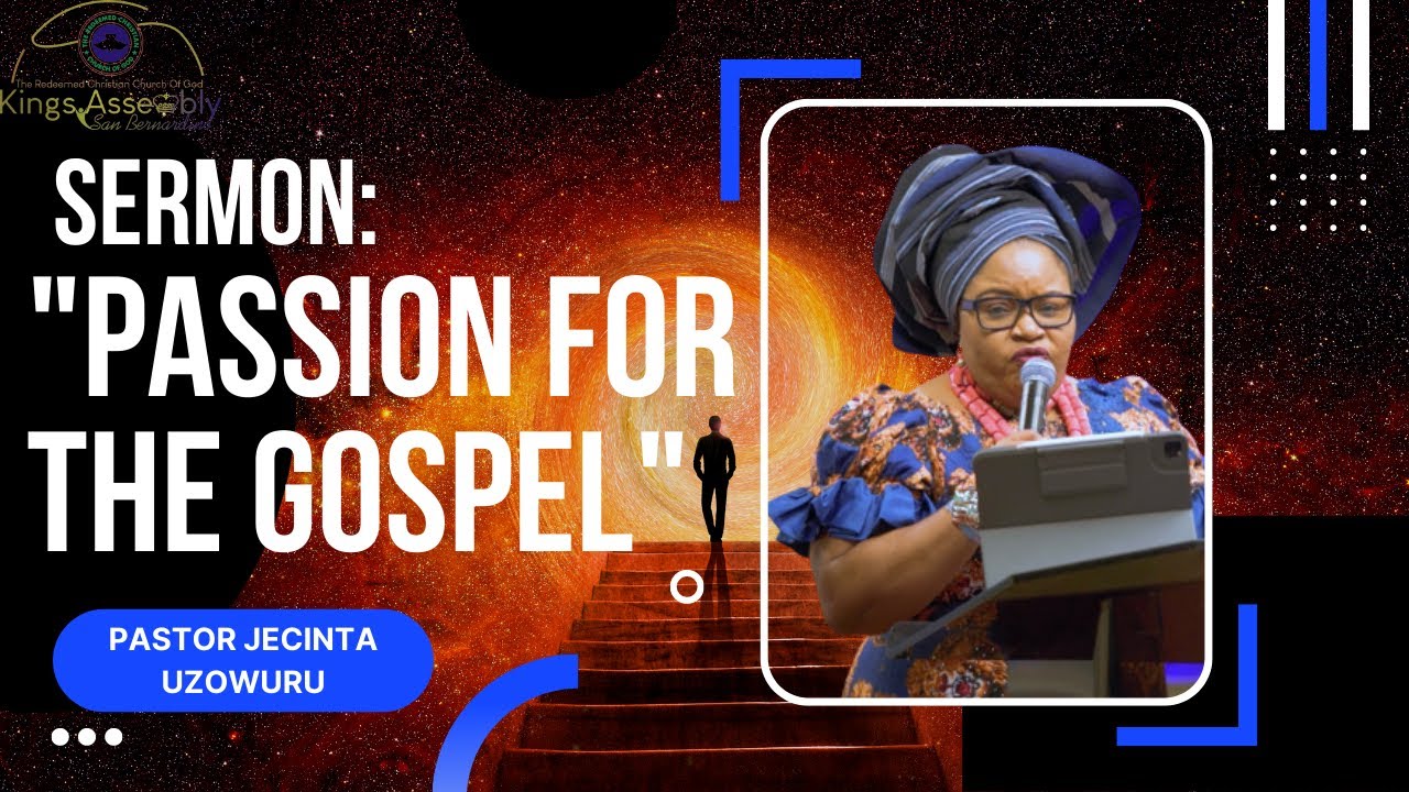 "PASSION FOR THE GOSPEL" ... PASTOR JECINTA UZOWURU - YouTube