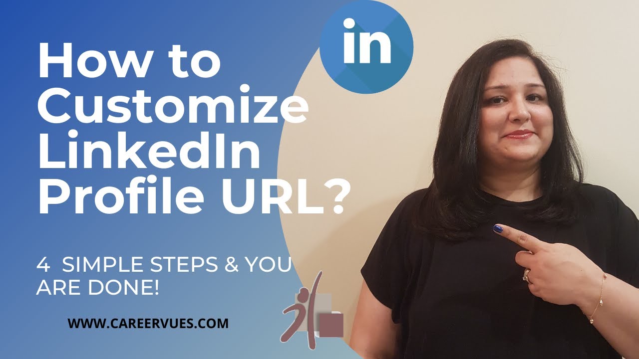 How to customize your LinkedIn URL - linkedin profile tips - YouTube