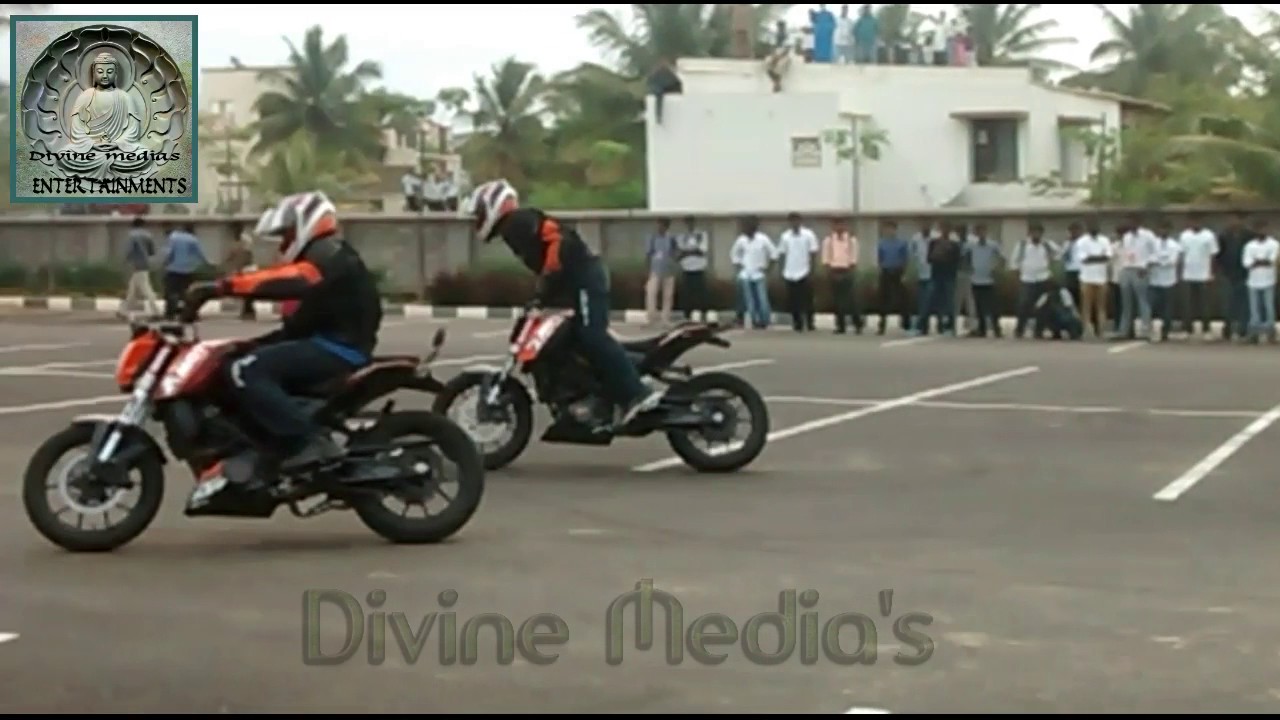 KTM Duke Bike Stunts - YouTube