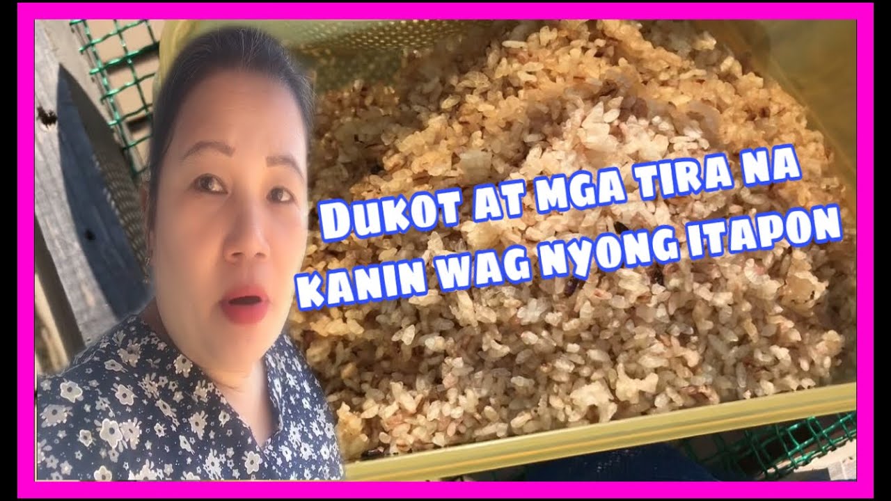 #116 Ganito Gawin nyo sa Overcooked Rice o "DUKOT" POP RICE /Cooking ni ...