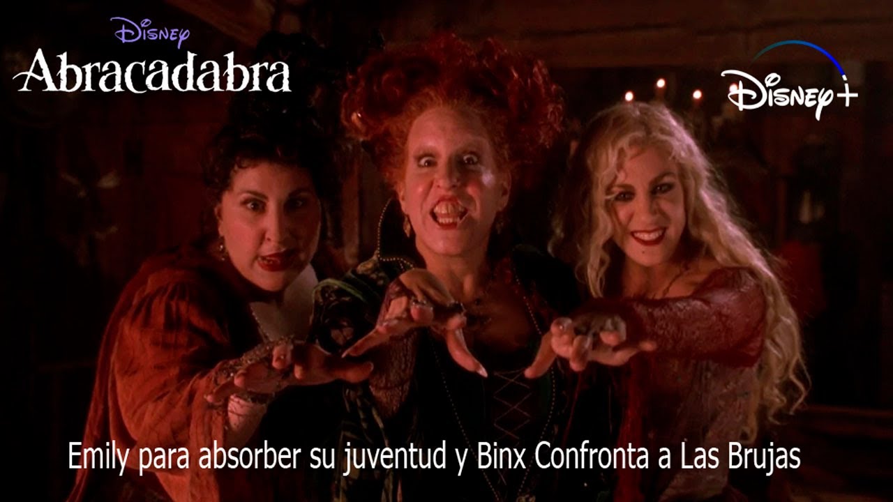 Abracadabra (1993) - Emily para absorber su juventud y Binx Confronta a ...