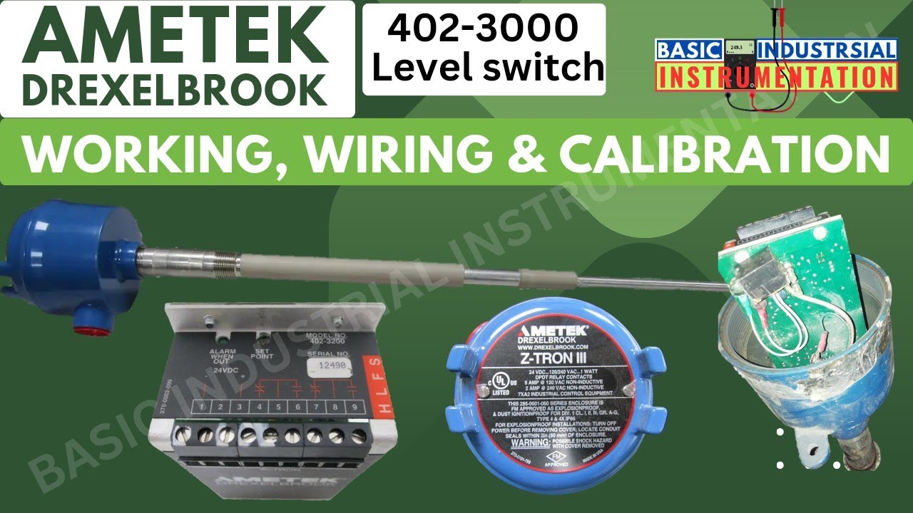 AMETEK Level switch 402-3000 working and Calibration #levelswitch # ...