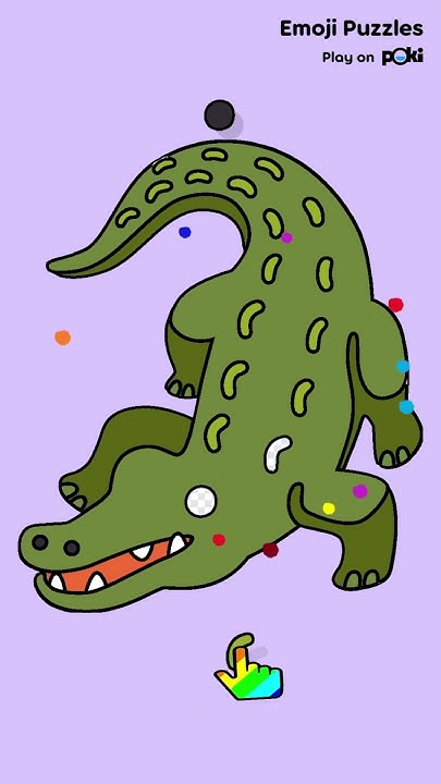 Emoji Puzzles - Crocodile! 🐊 - YouTube