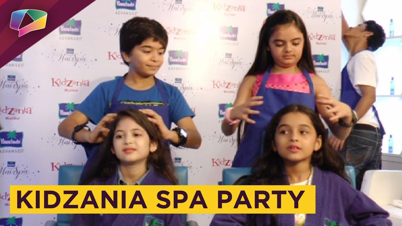 Little stars of Television enjoy a Spa date - YouTube