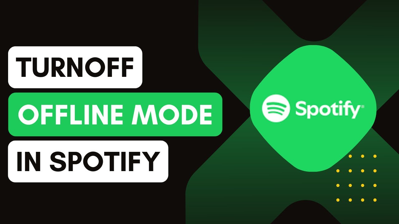 How To Turn Off Offline Mode On Spotify Tutorial ! - YouTube