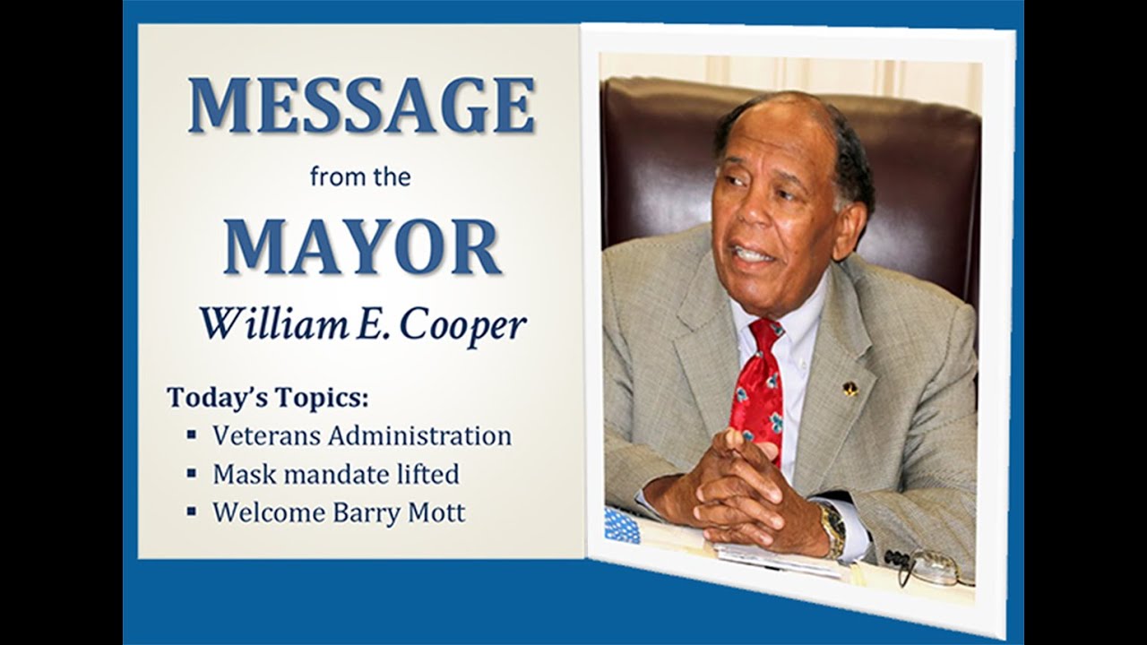 Message from the Mayor April 12, 2021 - YouTube