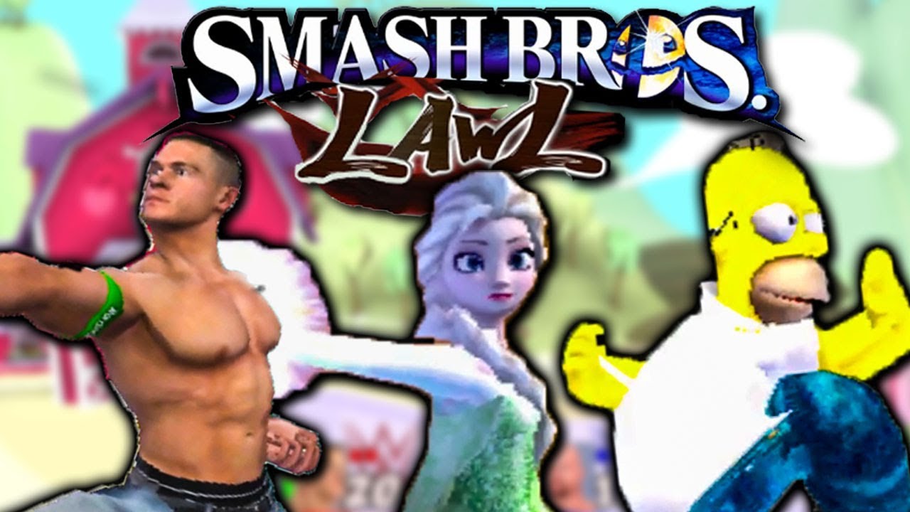 THE ULTIMATE SMASH MEME ROSTER! || Smash Bros Lawl - YouTube