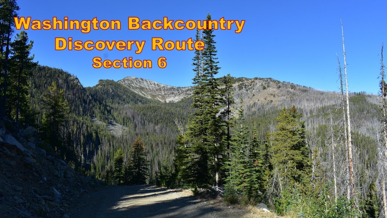 Washington Backcountry Discovery Route Sec 6: To Canada! - YouTube