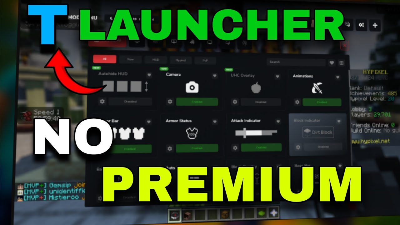 Converting TLauncher Into Feather Client *PERMANENT @SpunkyInsaan20 ...