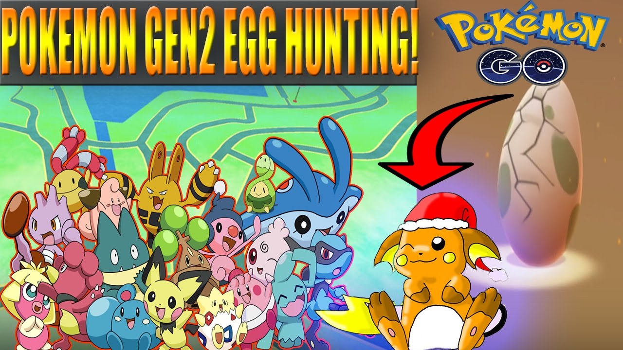 CHRISTMAS RAICHU!!! HATCHING GEN2 EGGS? YOU WONT BELIEVE WHAT I GOT ...