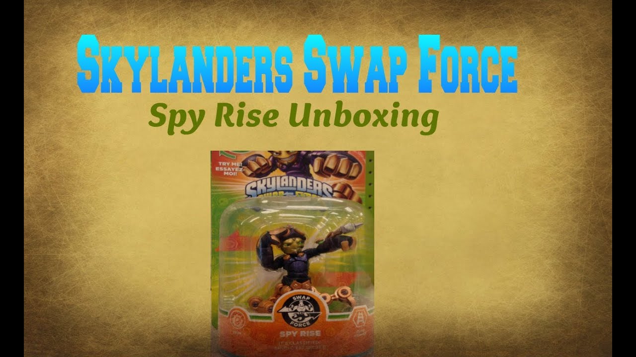 Skylanders Swap Force Spy Rise Unboxing & Review + Free Code!!! - YouTube