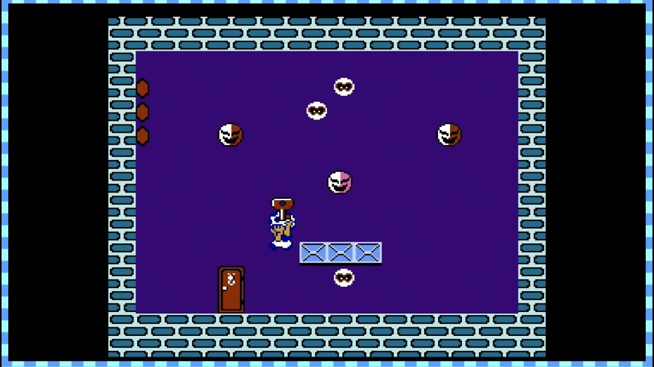 Super Mario Bros. 2 [NES] - Part 2: Phanto's Key - YouTube