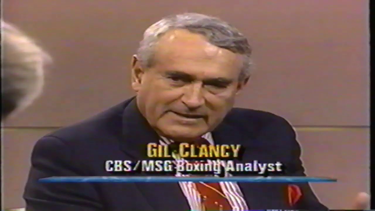 Gil Clancy & Alex Wallau preview Holyfield vs Foreman - YouTube