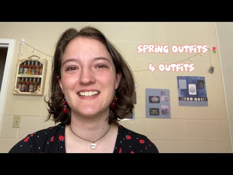SPRING OUTFITS 🌸 It’s finally spring!!! - YouTube