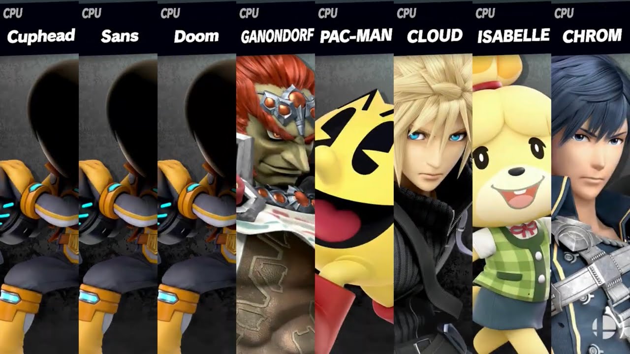 Super Smash Bros. Ultimate - Tomodachi Life & Pac Land (Battlefield ...