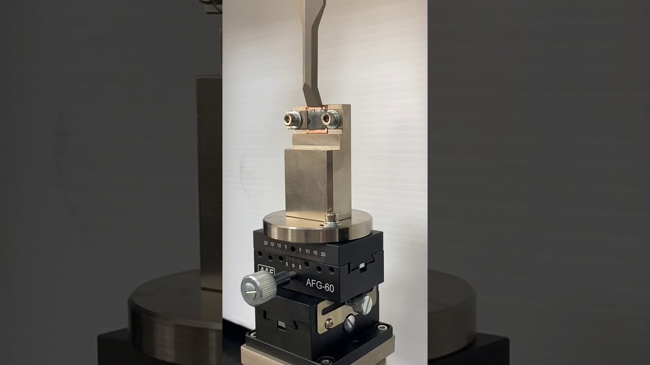 電子裸晶剪力測試 Die Shear Testing of Electronic Packages - YouTube