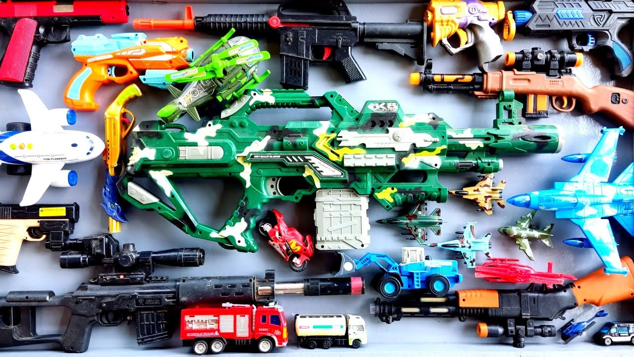 Mainan Tembak Tembakan Soft Bullet Blaster, Blaster Gun, Space Gun ...