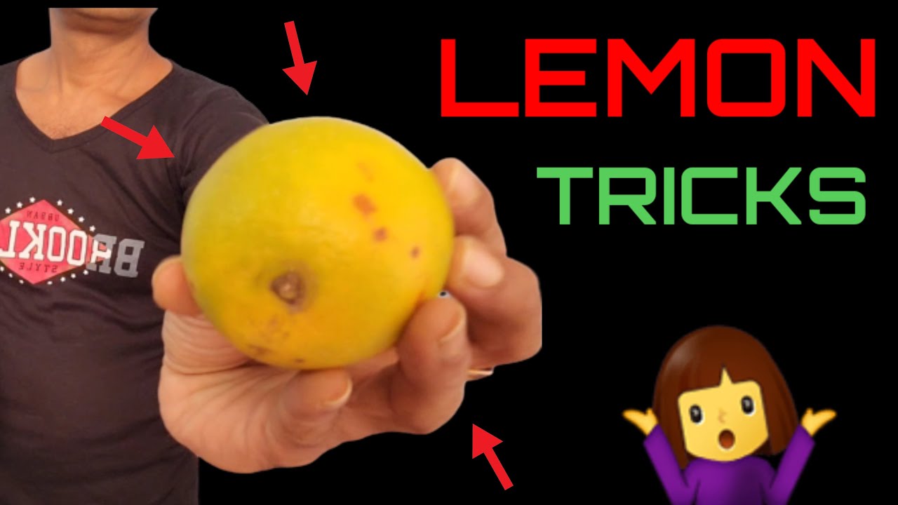 New Interesting lemon Magic Trick | Revealed - YouTube