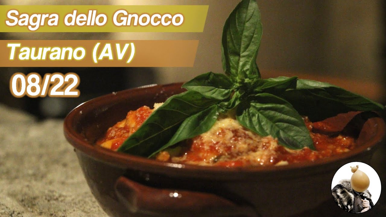 SAGRA DELLO GNOCCO a TAURANO (AV), gnocco TRADIZIONALE & GOURMET! - YouTube