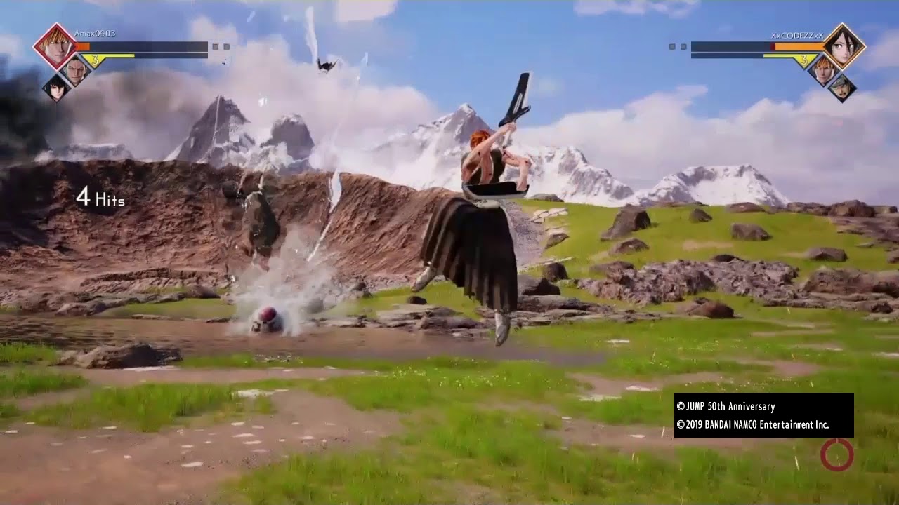 First Online Fight in Jump Force Beta - YouTube