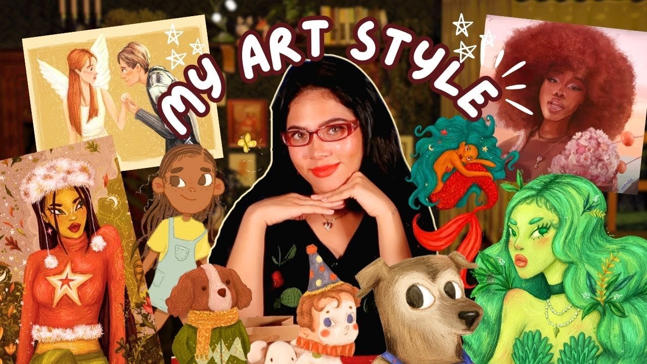 How I Developed My Art Style 💖🖊️ - YouTube