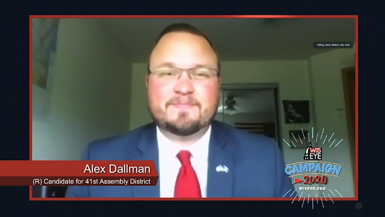 Campaign 2020: Alex Dallman (R) Green Lake - 41st Assembly District ...