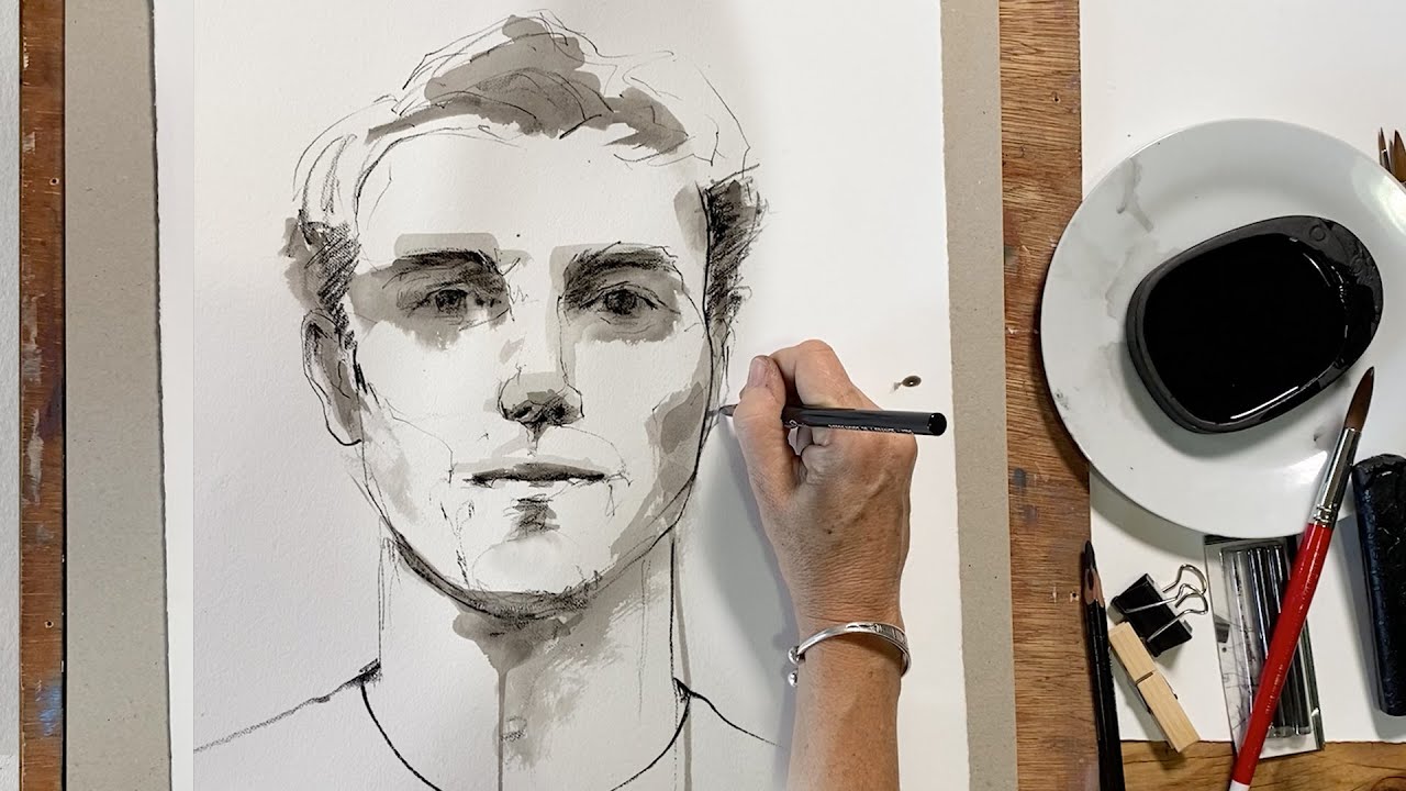 A Simple Portrait Study - YouTube
