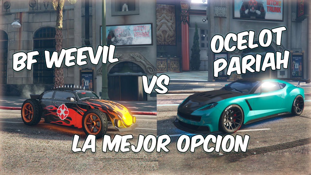 👑 BF WEEVIL VS OCELOT PARIAH EL VERSUS DEFINITIVO | GTA V ONLINE - YouTube