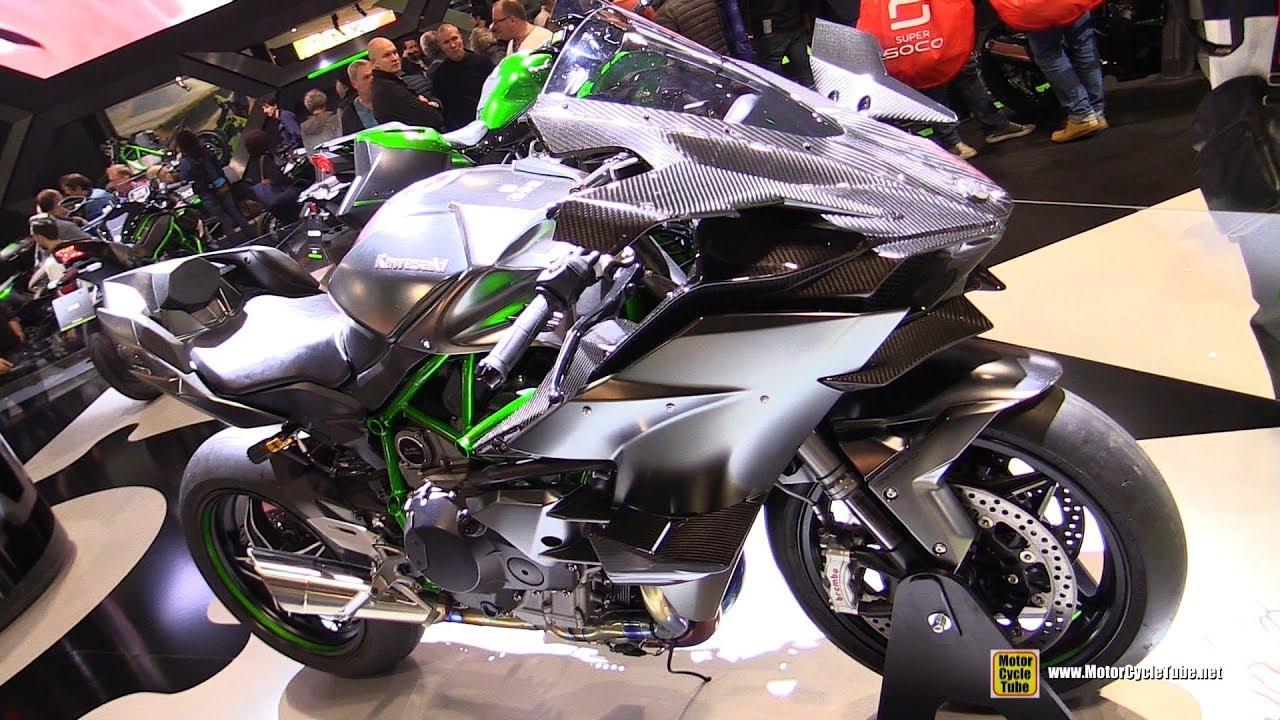 2020 Kawasaki Ninja H2R - Walkaround - 2019 EICMA - YouTube