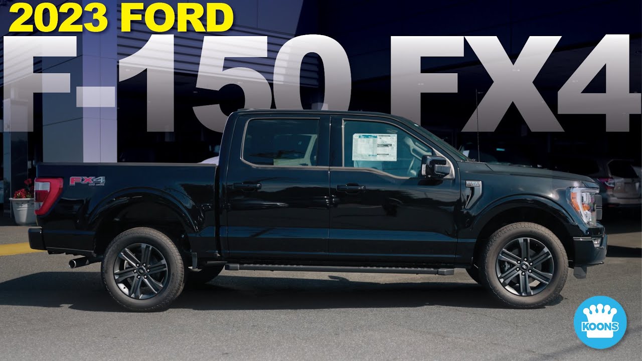 INSIDE the NEW 2023 Ford F-150 LARIAT FX4 - YouTube
