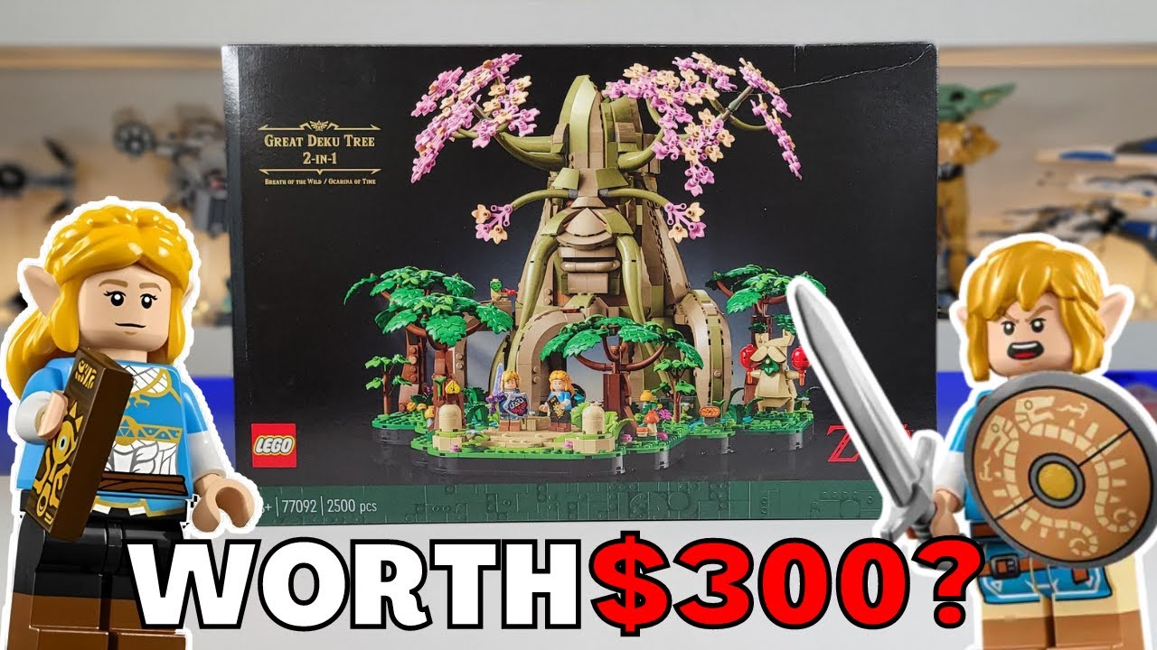 The Legend of Zelda Great Deku Tree 2-in-1 LEGO Set! - YouTube