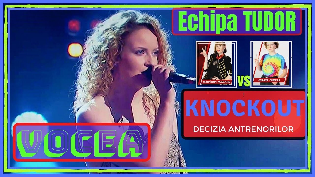 VOCEA 2019 KNOCKOUT 1 | Team TUDOR | SMILEY a făcut prima salvare a ...