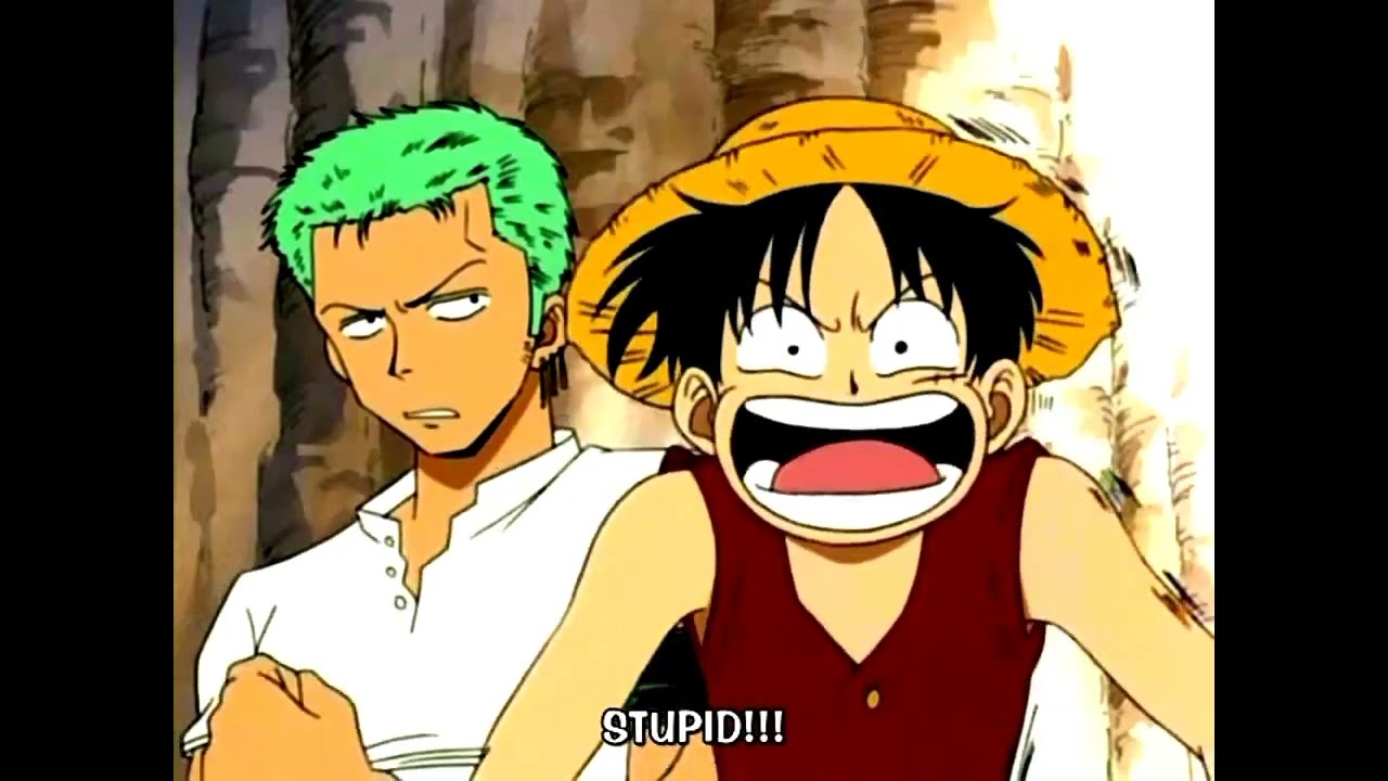 Luffy saying Baka//One Piece - YouTube