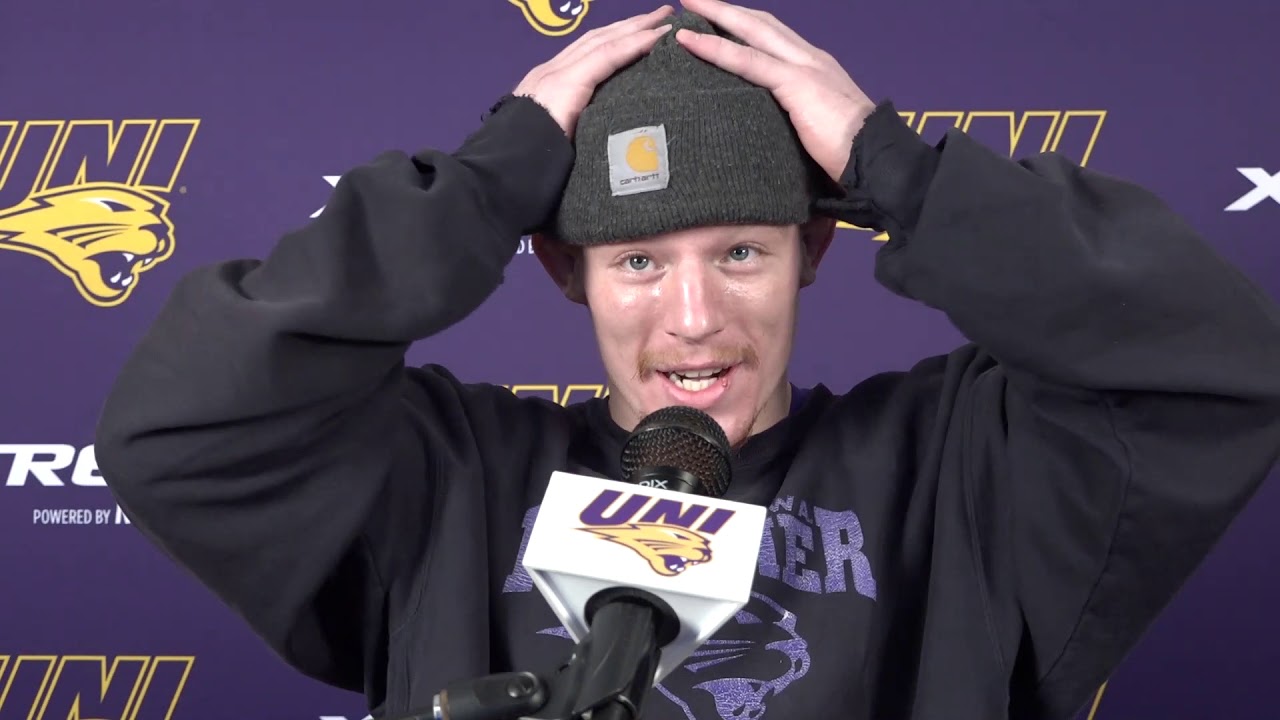 2021 UNI Wrestling Media Day - Keegan Moore - YouTube