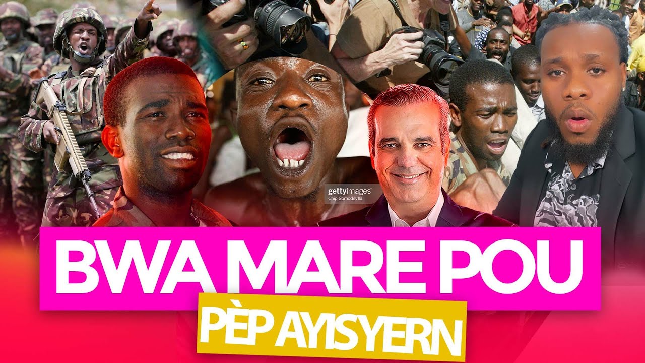 NOUVEL SA LEVE CHALE PEP AYISYEN! Guy Philippe , BSAP , ARIEL ANDRE ...
