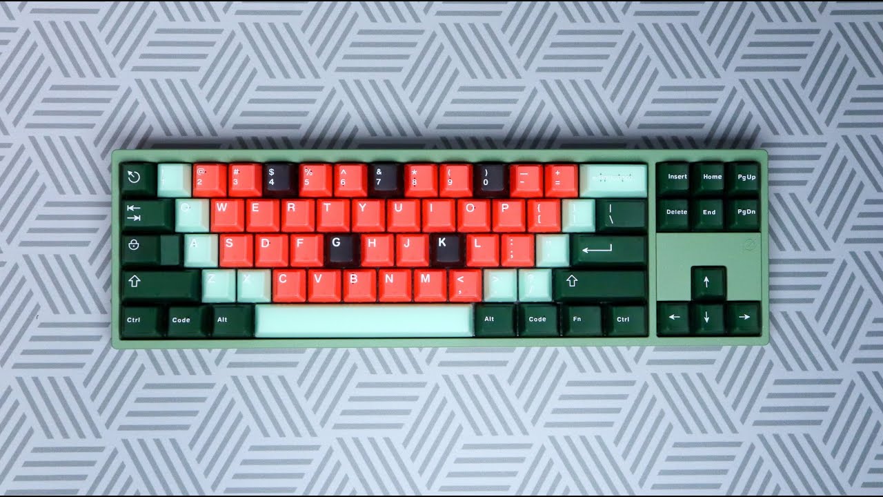 QK neo70 avocado keyboard sound // 네오70 아보카도 & HMX 윈드라이트 타건음 - YouTube