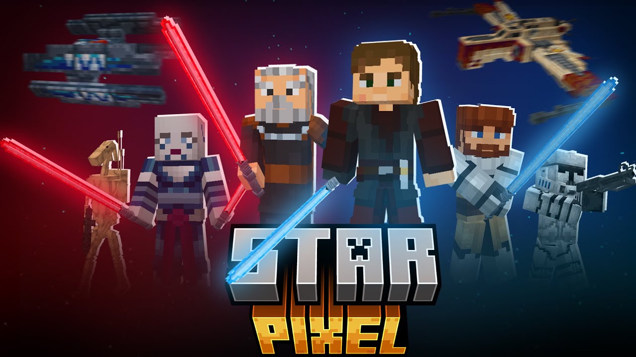 SAIU! STAR PIXEL V1 PARA MINECRAFT PE/BE - YouTube