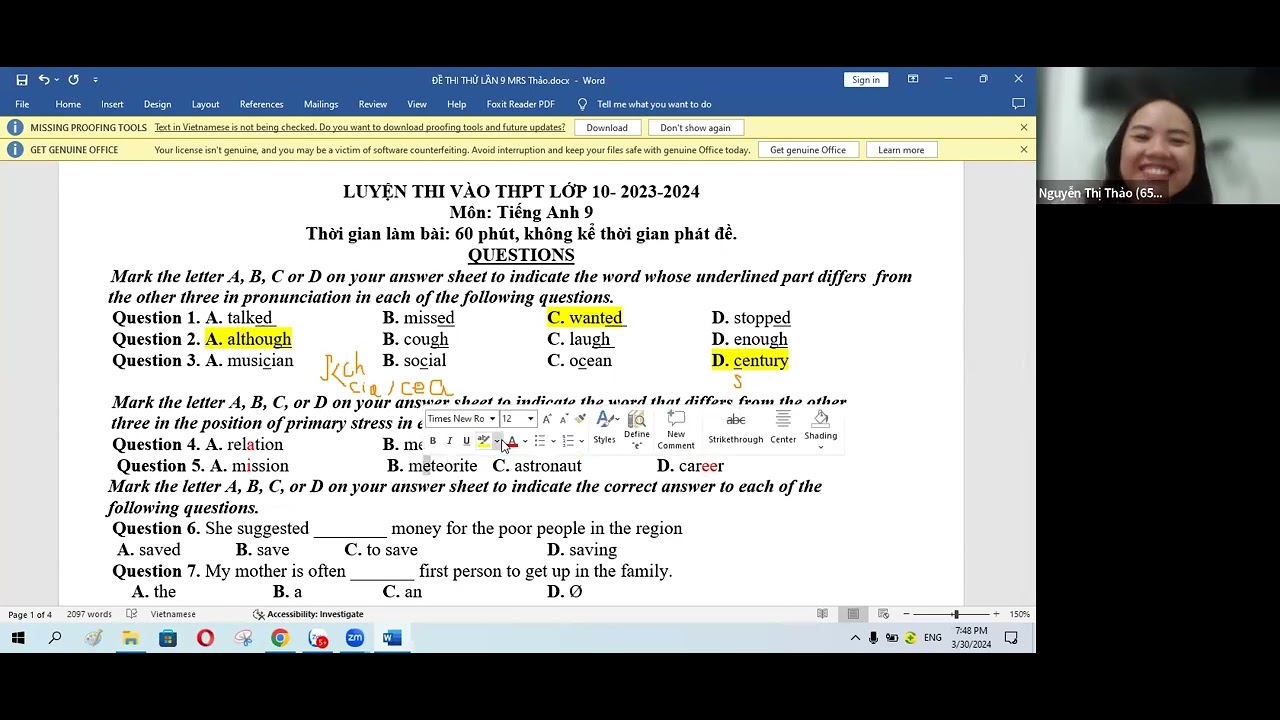 Class 9A1 Lesson 56 - YouTube