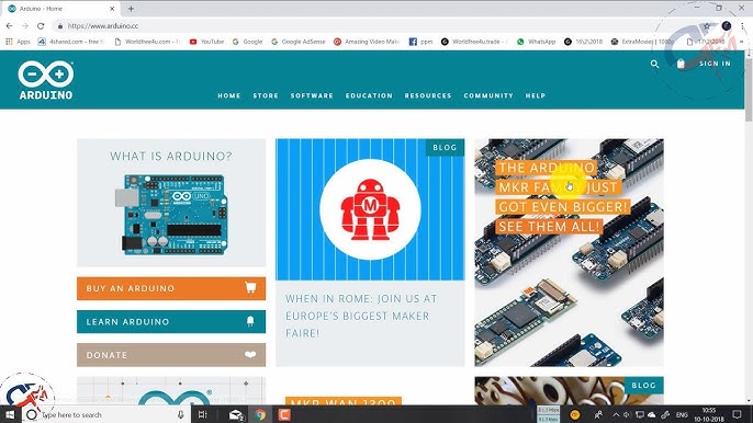 How To Install Arduino Software Ide On Windows 10 Youtube How To