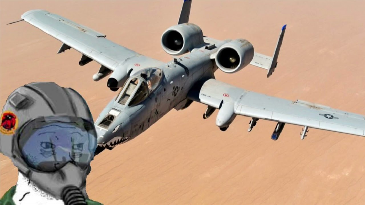 Help is on the way, but your providing close air support in a A-10 ...